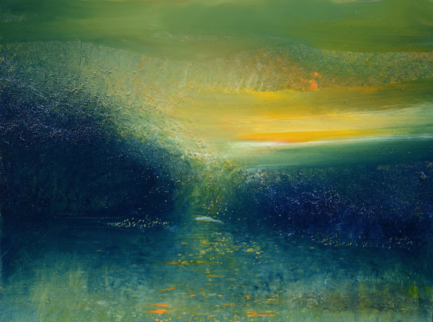 Sunset At The Lake | Maurice Sapiro
